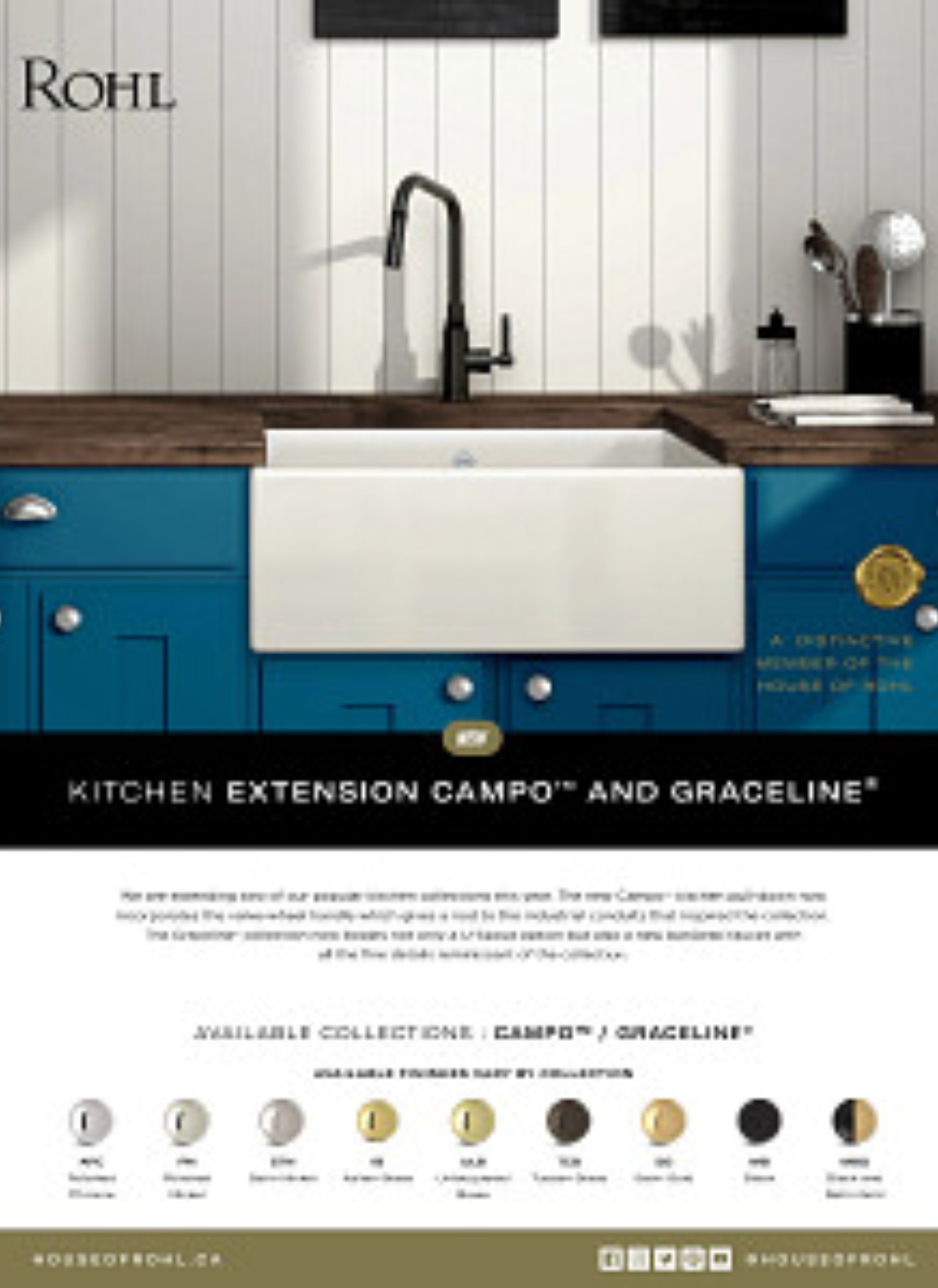 Brochures | House of Rohl